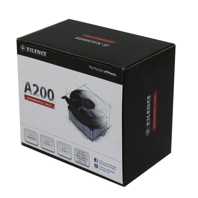 Xilence - XC033 A200 CPU Cooler AM4 / AM3+ / AM3 / AM2+ / AM2 / FM1 ...