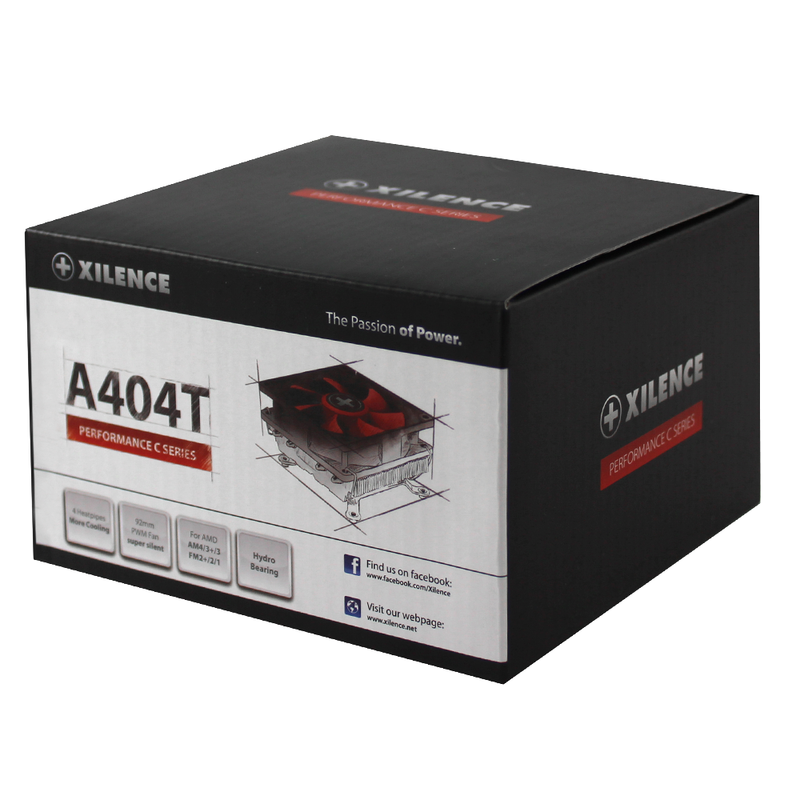 Xilence - XC040 A404T CPU Cooler AM4 / AM3+ / AM3 / AM2+ / AM2 / FM2 ...